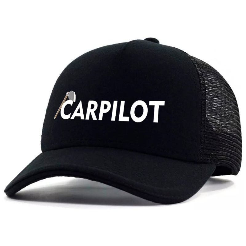 Boné Aba curva com rede e Tira ajustável carpilot | Shopee Brasil