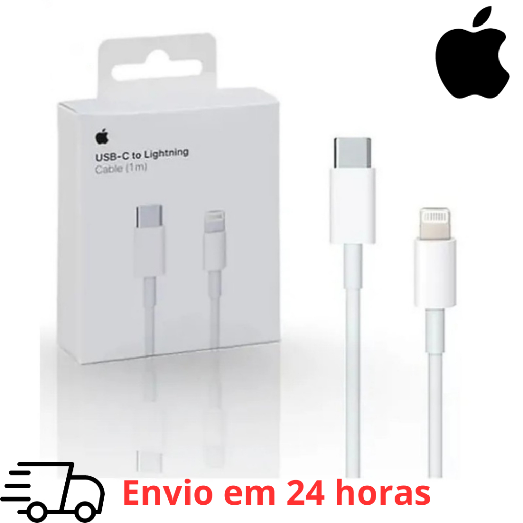 Cabo Iphone Tipo C (1M) Usb-C para Lightning para iPhone 8 X XR 11 12 ...
