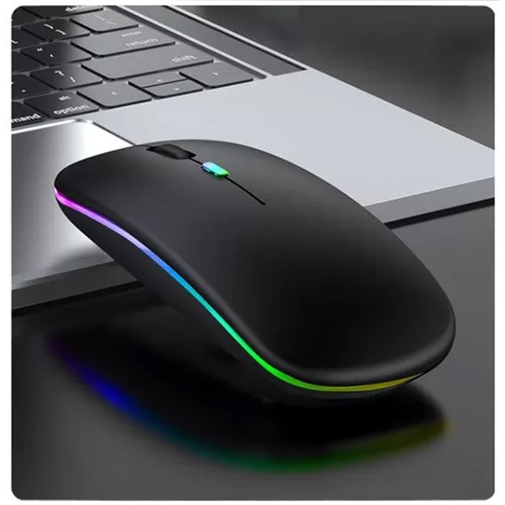 Mouse Sem Fio Com Bateria Interna Recarregável 2,4 Ghz Led Wireless Ergonômico Novo | Shopee Brasil