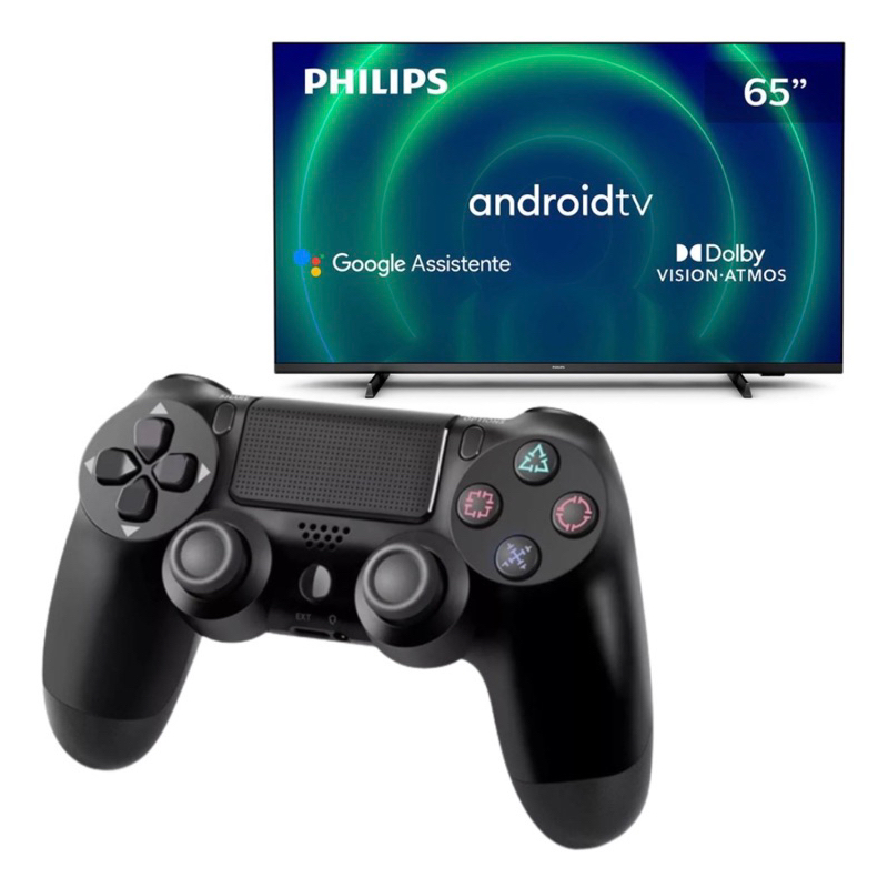 Controle Smart Tv Philips philco Uhd 4k, Android Tv, Hdr10 Joystick ...