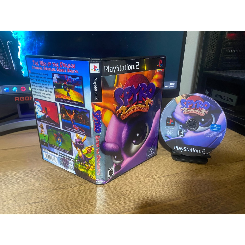 Spyro Enter the Dragonfly para PS2 Shopee Brasil