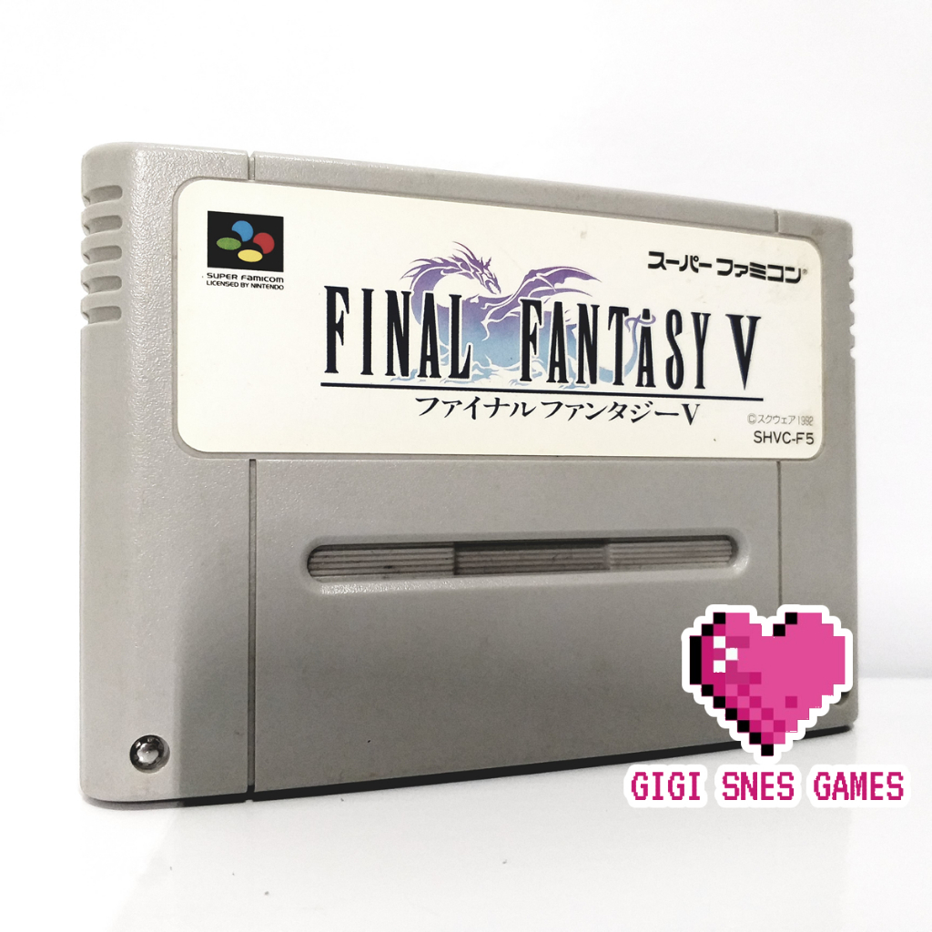 Jogo ORIGINAL Final Fantasy V para Super Nintendo ( SNES / SFC ...