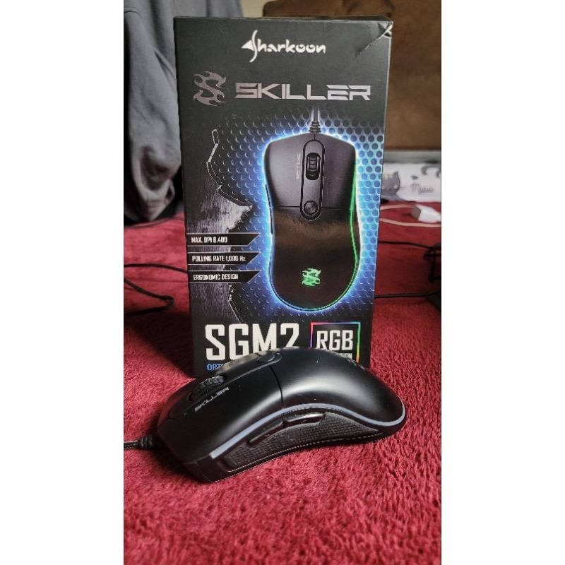 MOUSE GAMER SHARKOON SKILLER | Shopee Brasil