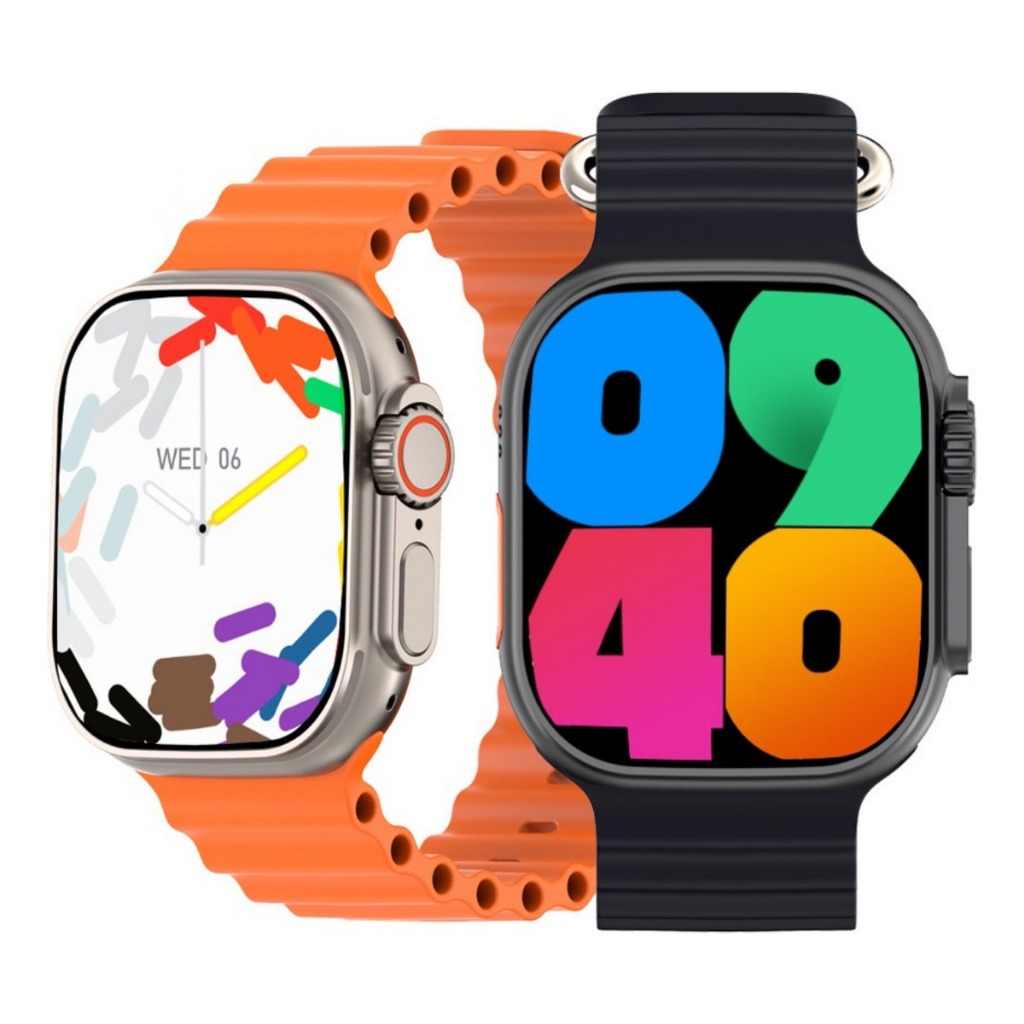 Relógio Smartwatch W69 Ultra Series 9 Nfc Android iOS 2Gb | Shopee Brasil