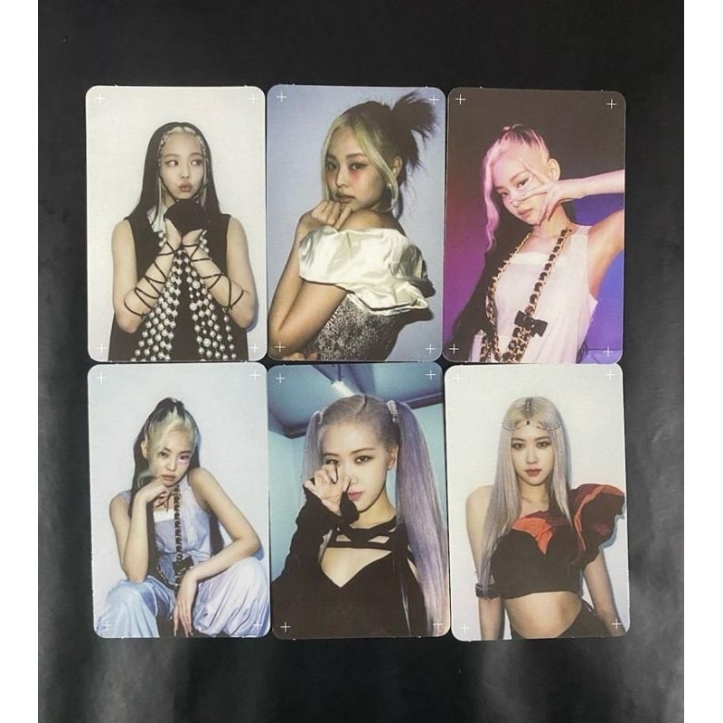 BLACKPINK PHOTOCARD HOW YOU LIKE THAT - JENNIE E ROSÉ HYLT | Shopee Brasil