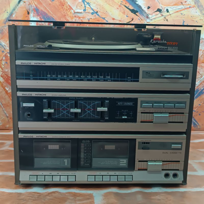 Som Antigo Philco Hitachi Pss200 (Pra Conserto) | Shopee Brasil