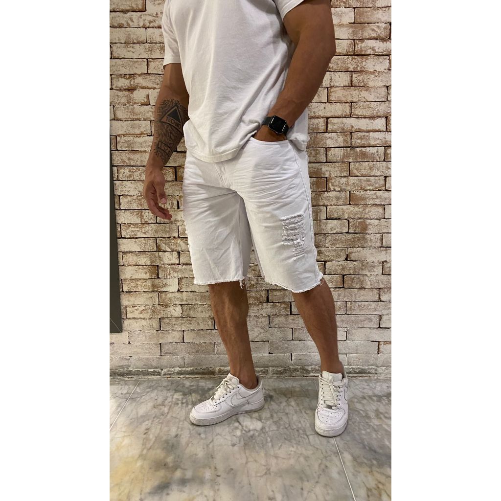 BERMUDA TRADICIONAL - ESTILO FUNKEIRO CARIOCA - (JEANS LEGITIMO ...