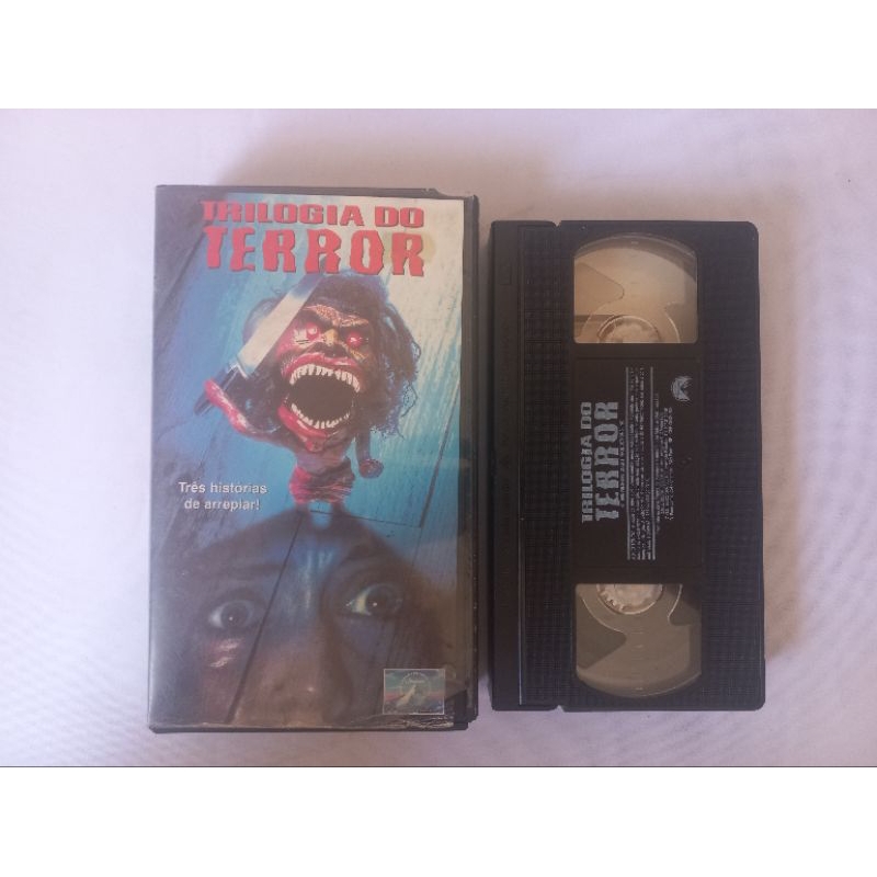 VHS Trilogia do Terror - Original | Shopee Brasil