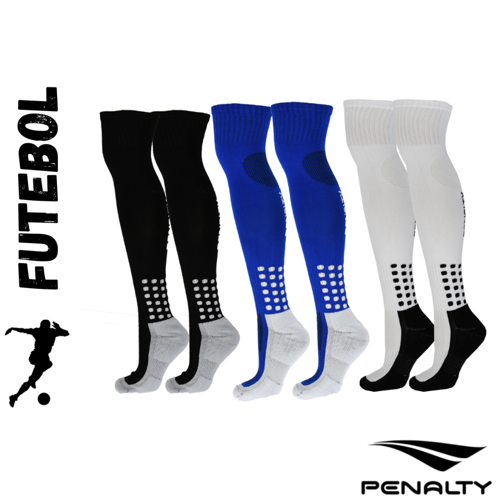 Meião Futebol Penalty Matis treino Adulto - (39-44)original várias ...