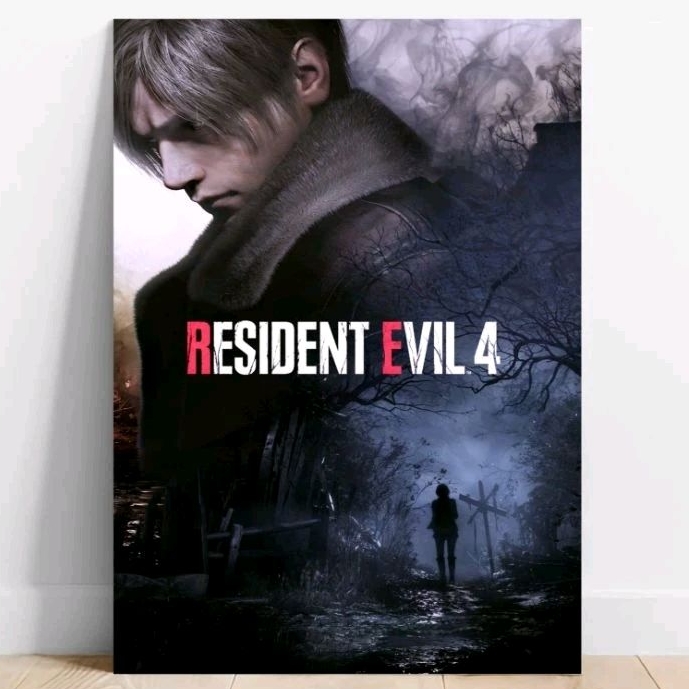 quadros placa decorativa MDF jogos resident evil diversos | Shopee Brasil