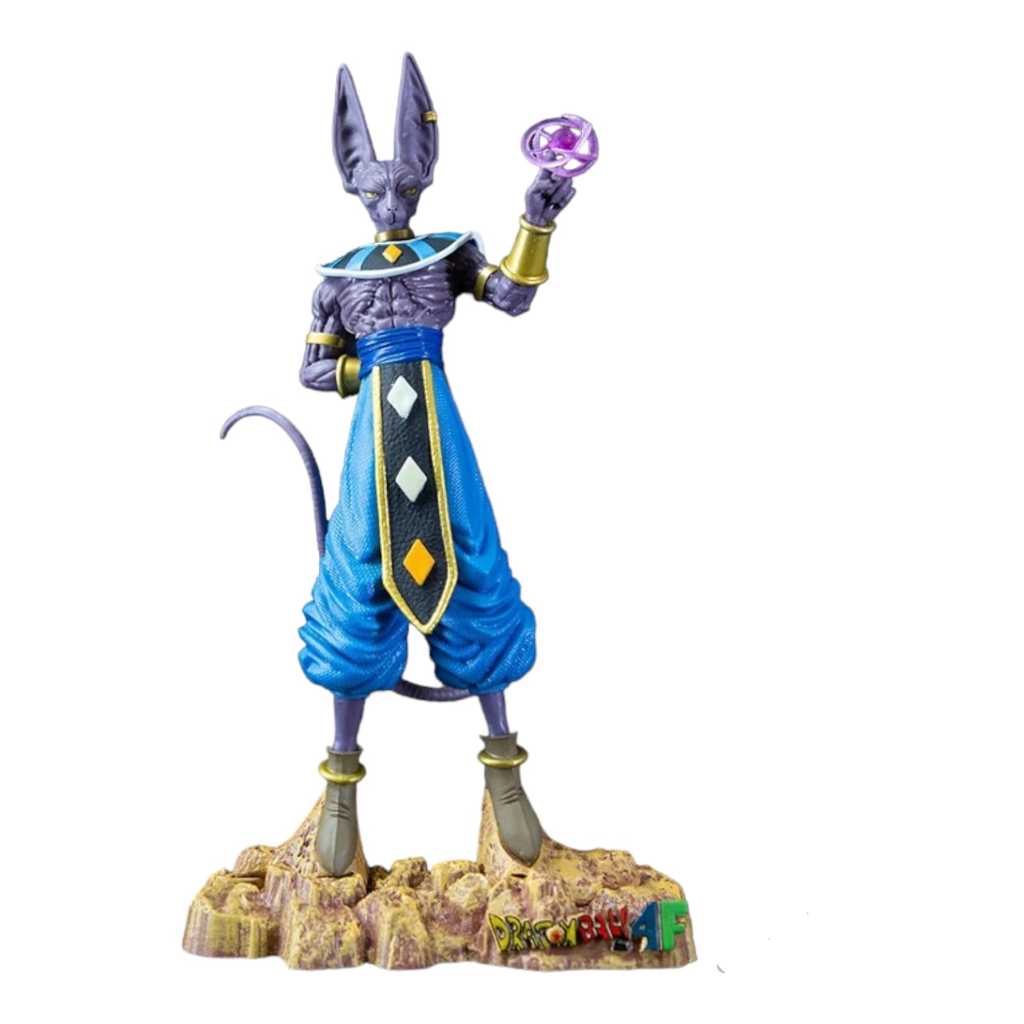 Action Figure Beerus Bills Goku Dragon Ball Z - 30 Cm | Shopee Brasil