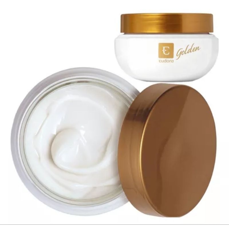 Creme Acetinado Hidratante Desodorante Corporal Eudora Golden 250g | Shopee Brasil