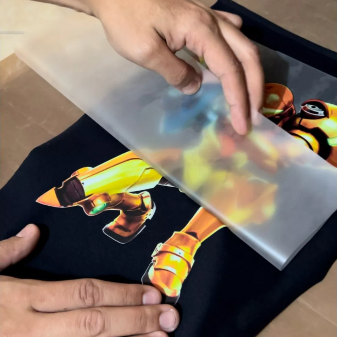 Dtf Folha Sua Arte Impressa 60cm X 100cm ( 1 Metro ) | Shopee Brasil