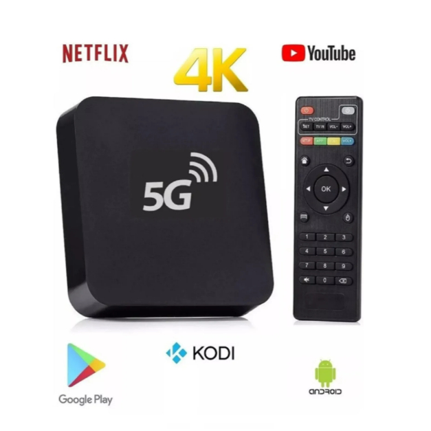 Android 11.1 Smart TV Box com Wi-Fi, Caixa de Internet 5G, Instalação ...