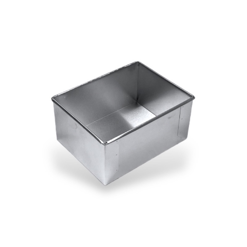 FORMA RETANGULAR PARA BOLO ALTA 20X15X10 ALUMÍNIO ASSADEIRA FUNDO FIXO ...