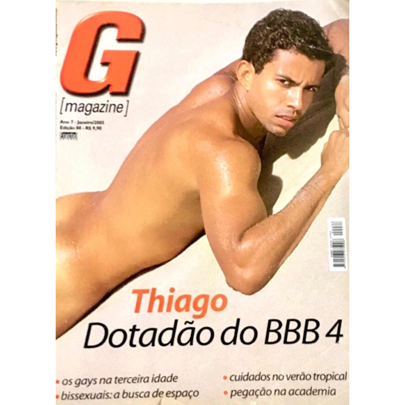 Revista G Magazine Thiago Bbb4 Excelente Estado | Shopee Brasil