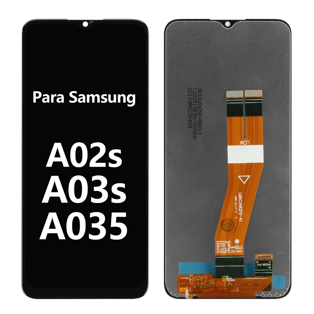 Tela Frontal Display Touch Lcd Compatível Para Samsung A02S/A03S/A035 SM-A025M Original | Shopee ...