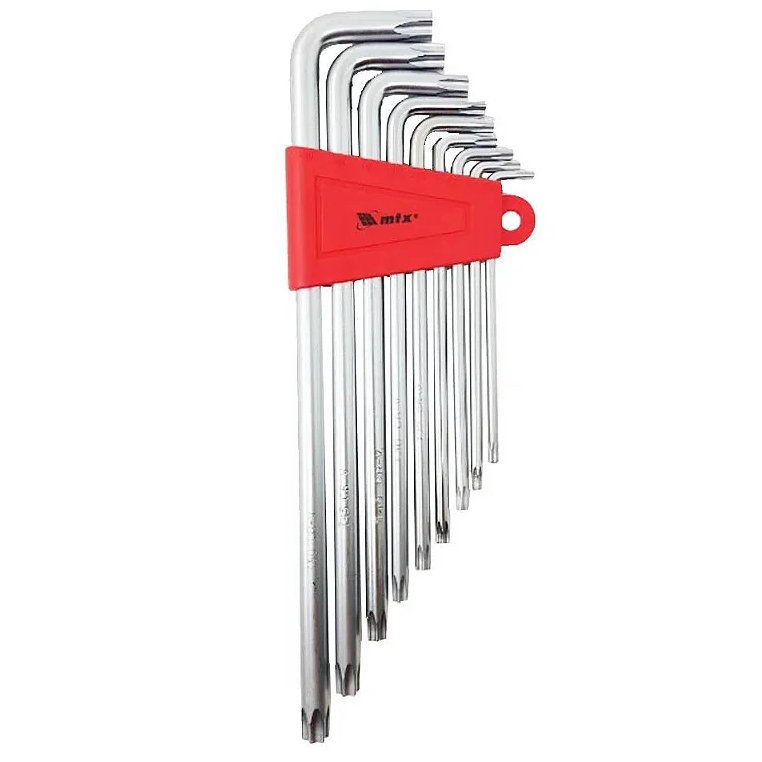 Jogo de Chave Hexagonal Extra Longa 9 Peças - MTX | Shopee Brasil