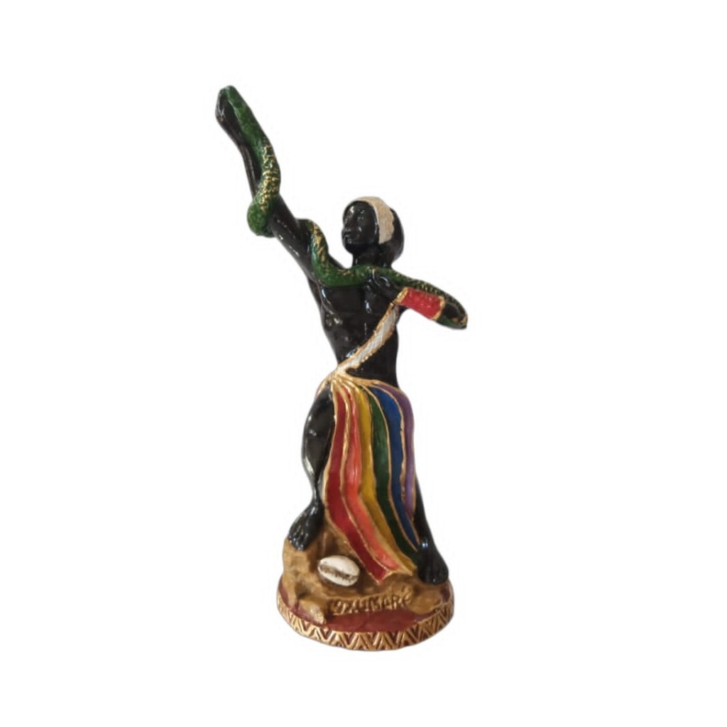 Oxumaré em Resina 18cm – Imagem Religiosa Afro Umbanda Candomblé para ...