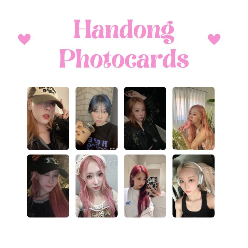 Handong Dreamcatcher Photocards Fanmade | Shopee Brasil