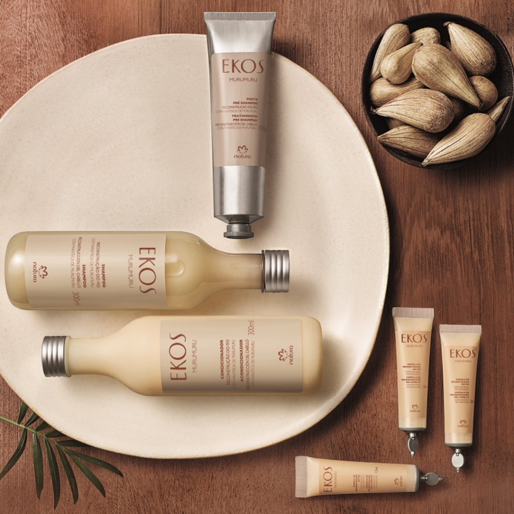 Natura Linha Ekos Murumuru Para Cabelos Danificados | Shampoo ...