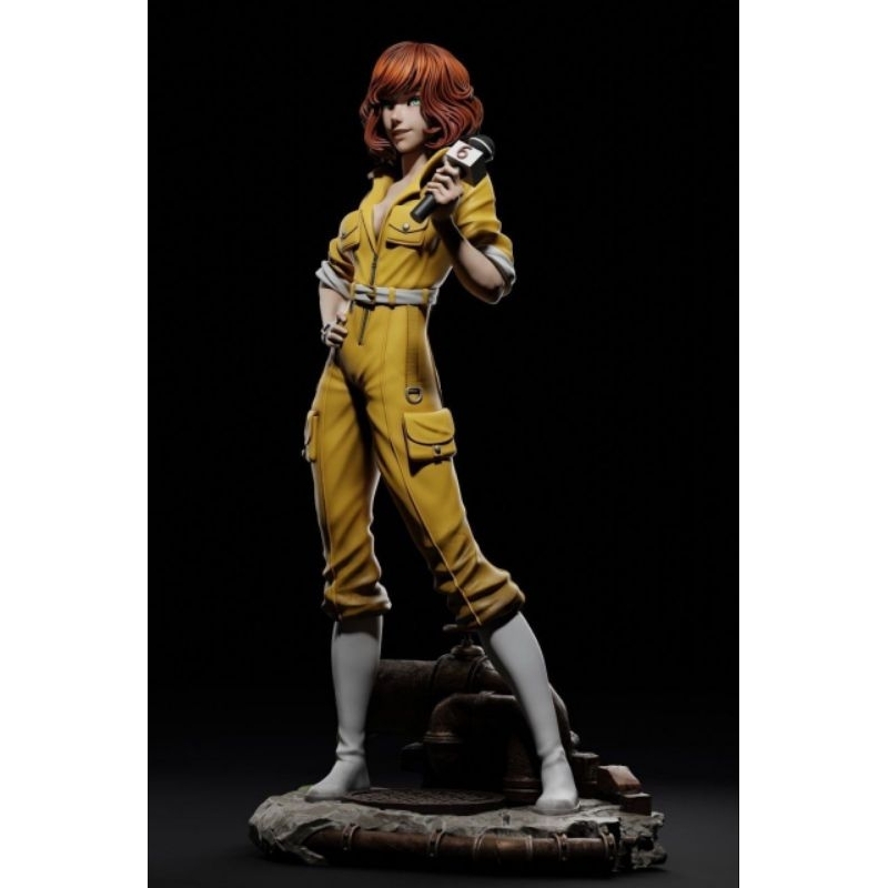 Tartarugas Ninja April O Neil Figure 1/6 em Resina | Shopee Brasil