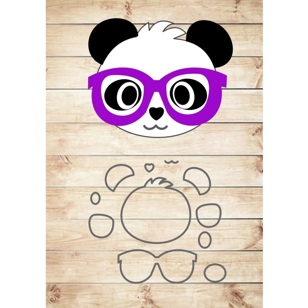Cortador panda (luluca) | Shopee Brasil