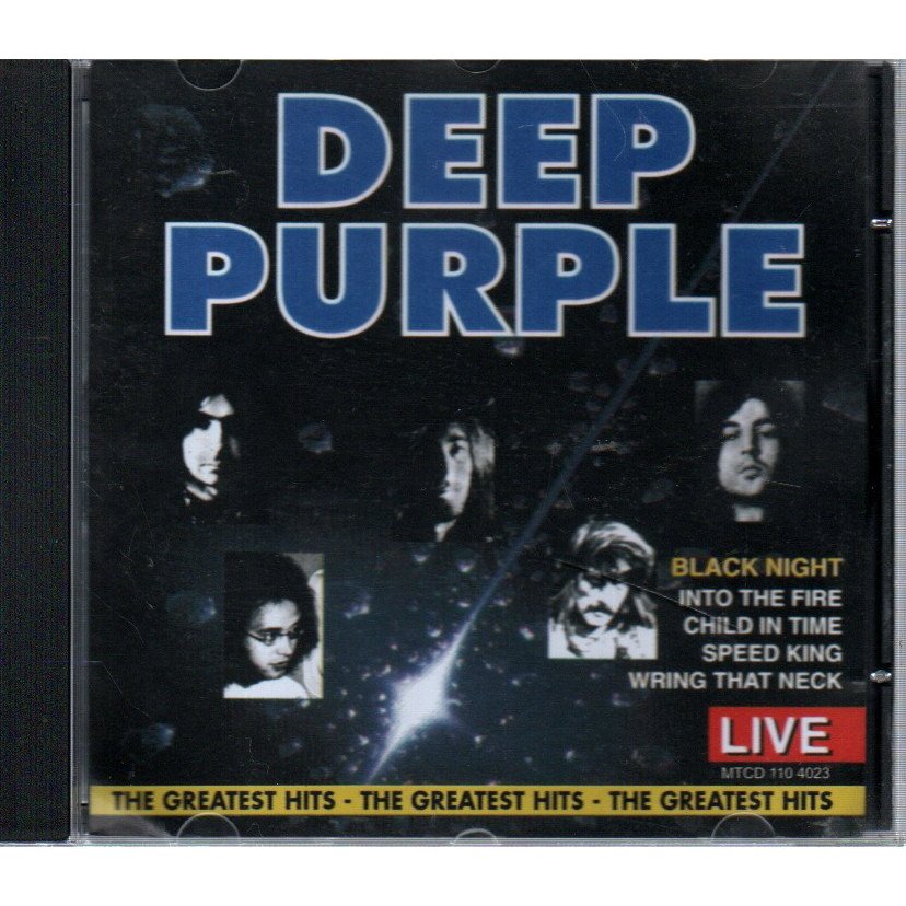 CD DEEP PURPLE - LIVE THE GREATEST HITS ( NACIONAL ) | Shopee Brasil