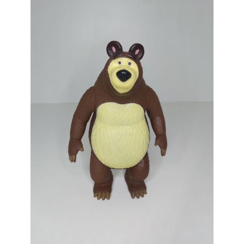 Boneco Urso , da Masha e o Urso 18cm | Shopee Brasil