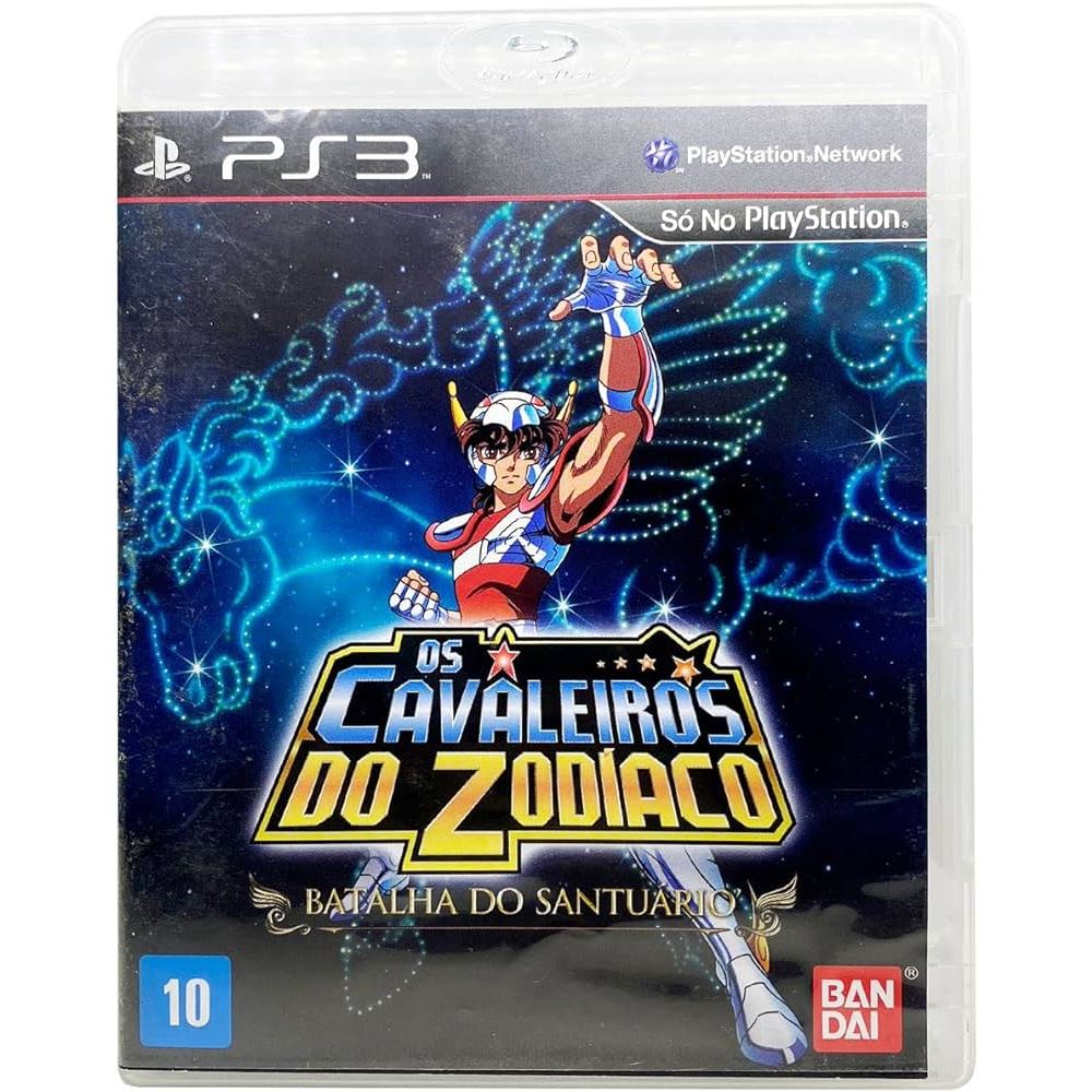 OS CAVALEIROS DO ZODÍACO BATALHA DO SANTUÁRIO - PS3 - MÍDIA FÍSICA ORIGINAL | Shopee Brasil