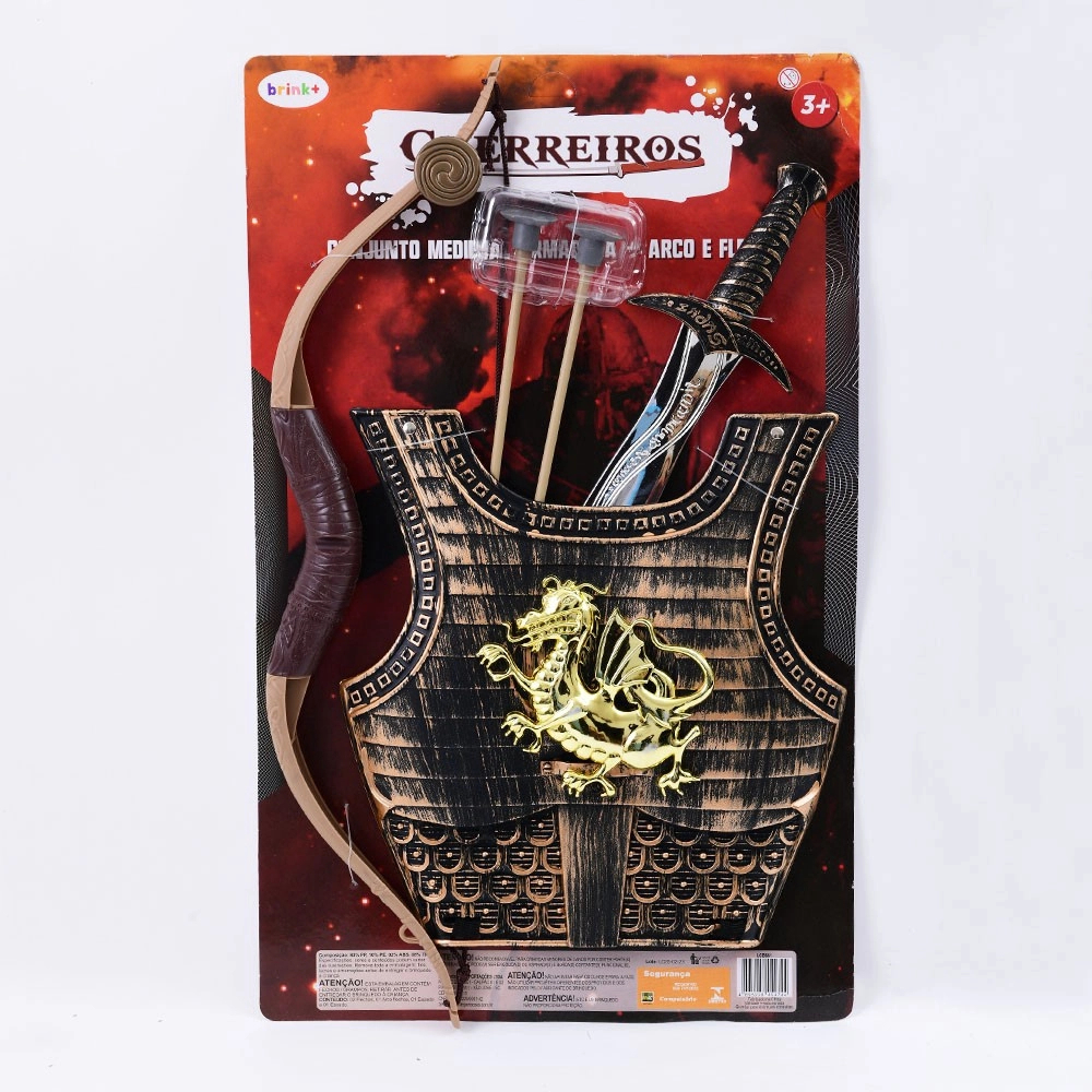Conjunto medieval com arco e flecha | Shopee Brasil