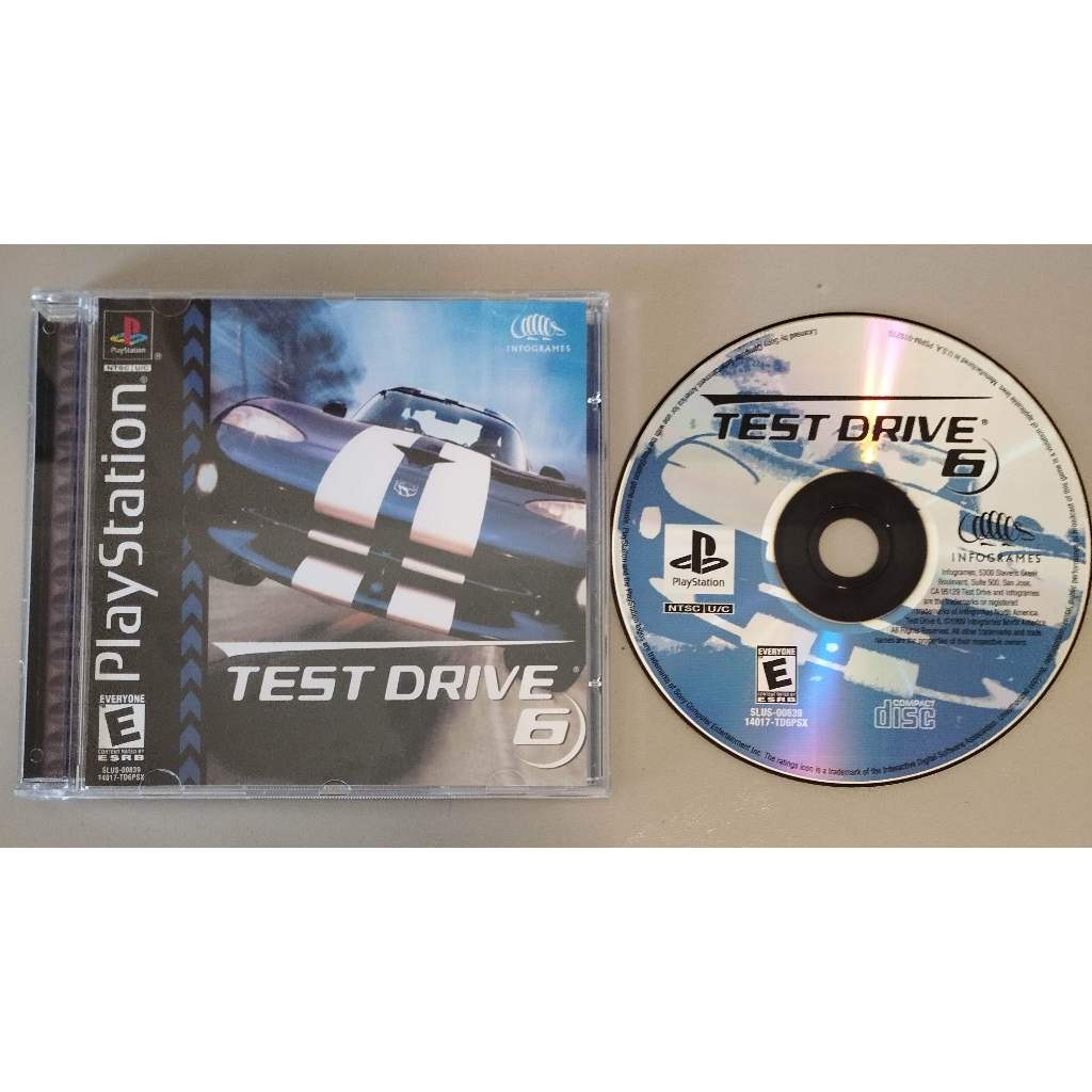 Ps1 - Test Drive 6 - Mídia Preta | Shopee Brasil