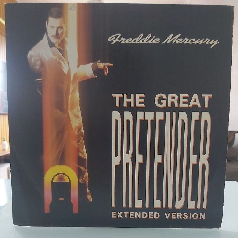 LP disco vinil Freddie Mercury - The great Pretender extended version ...