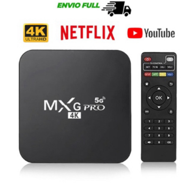 Kit Conversor T’vbox 2024 4K 5g MXQ PRO Transforme Sua Televisão Para Assistir Filmes e Series ...