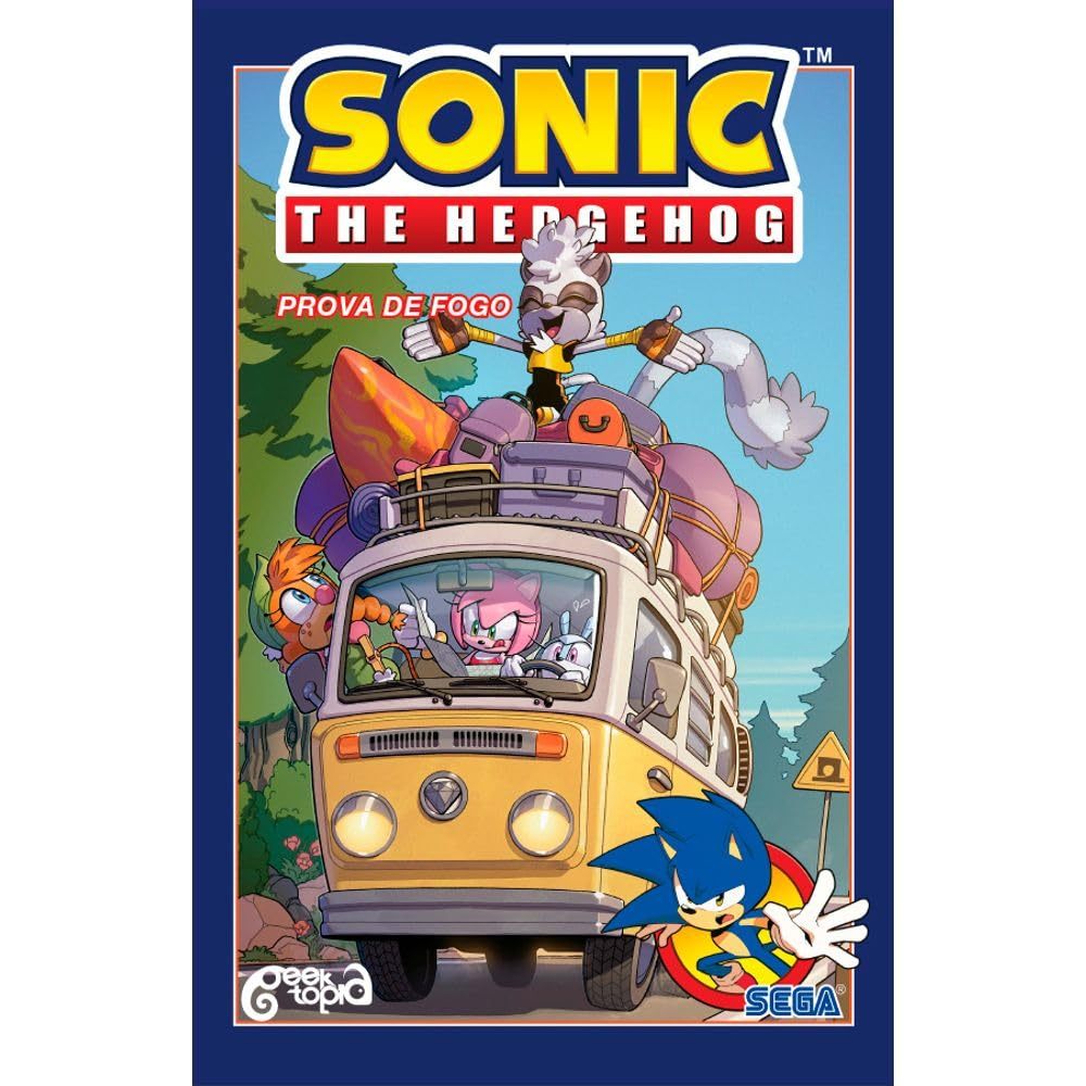 livro Sonic The Hedgehog – Volume 12: Prova de Fogo Capa comum | Shopee ...