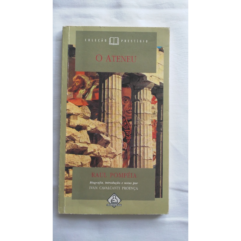Livro O Ateneu - Raul Pompeia ( usado ) | Shopee Brasil