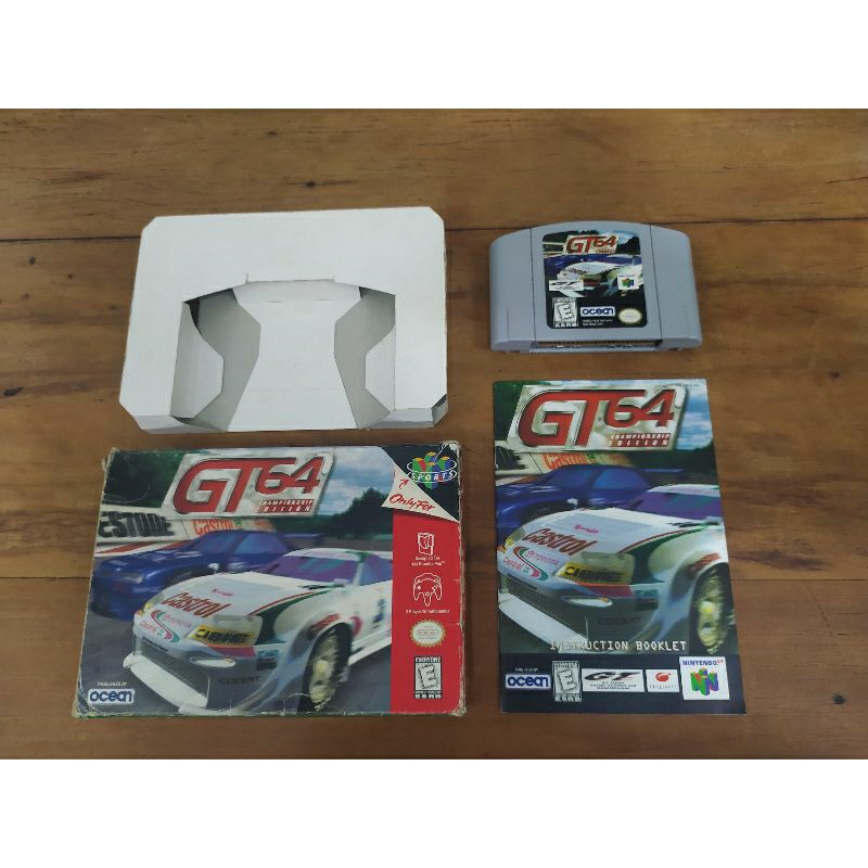 Gt 64 Championship Edition N64 Nintendo 64 C/ Caixa E Manual | Shopee ...
