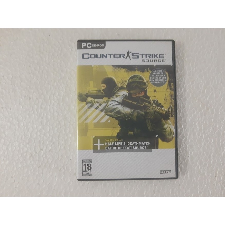 Jogo Para Pc - Counter Strike Source - Pc Cd Rom | Shopee Brasil