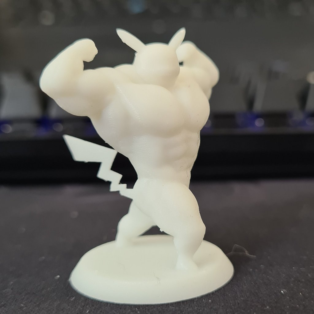 Pikachu Marombeiro Bombado Musculoso Academia Decoração Pokémon Super ...