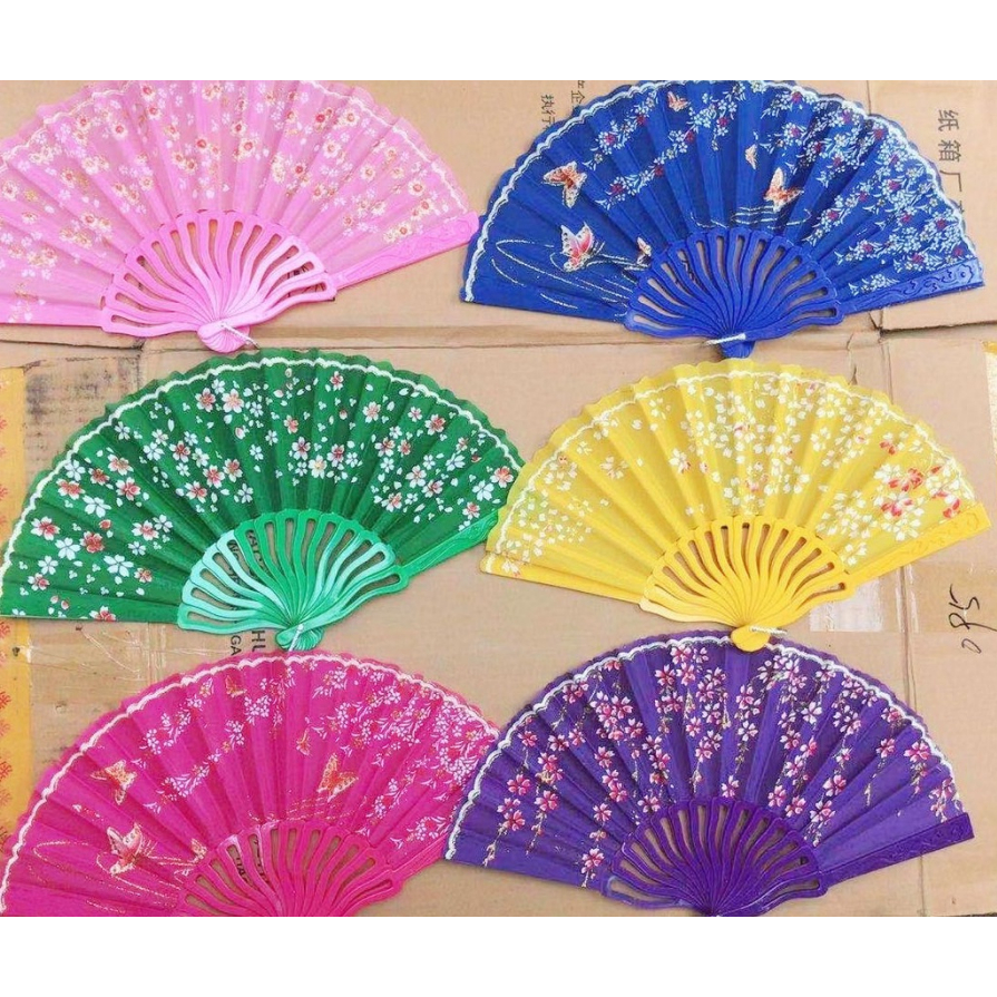 Leque Feminino Chin S Estilo Japan S E Vento | Shopee Brasil