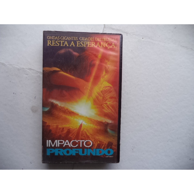 Fita Vhs Impacto Profundo Original Legendado | Shopee Brasil