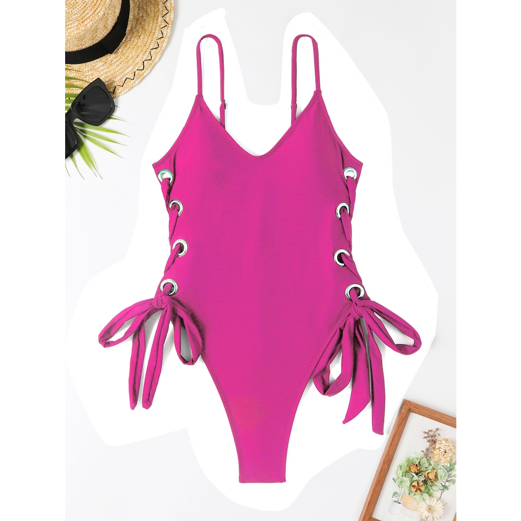 RWX VEST Maiô Com Amarração Lateral Ajustável Fashion XX95 | Shopee Brasil