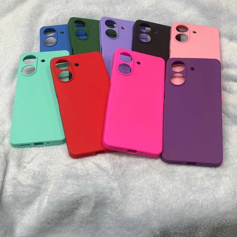 Capa Capinha Case Xiaomi Redmi 13c Silicone Aveludada Colorida Capinha