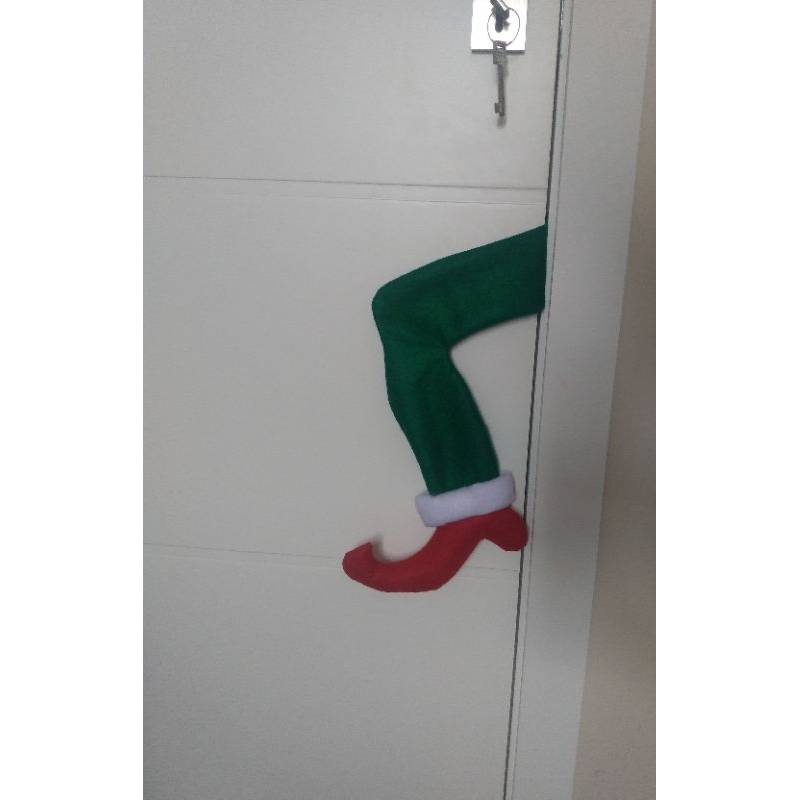 Perna do grinch em feltro para o Natal | Shopee Brasil