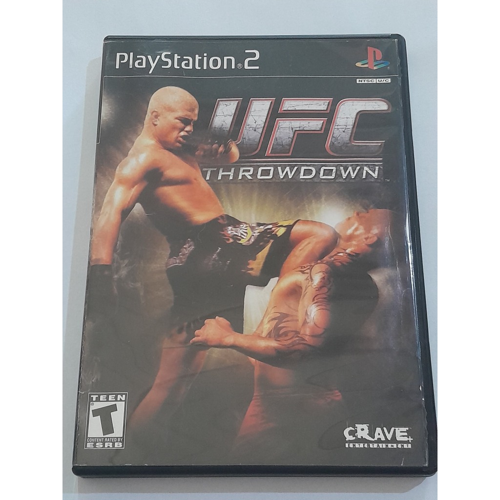 UFC Throwdown p/ Playstation 2 PS2 Original | Shopee Brasil