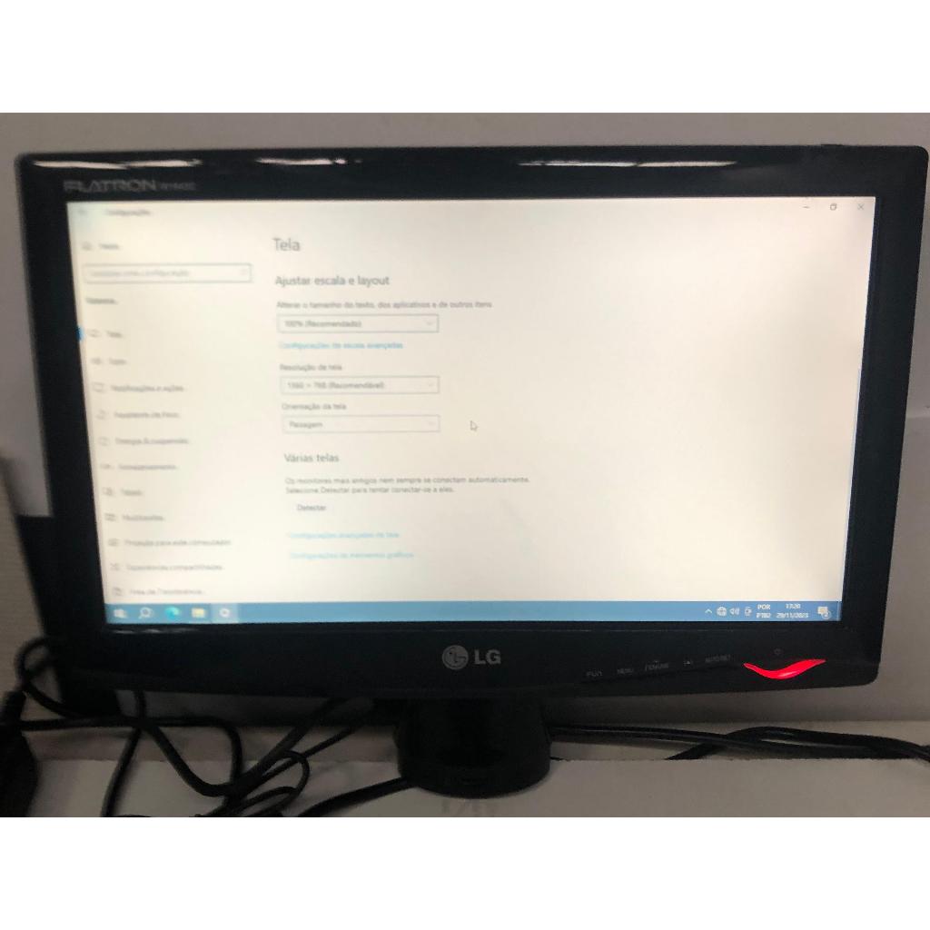 Monitor LG Flatron Widescreen 16 polegadas | Shopee Brasil