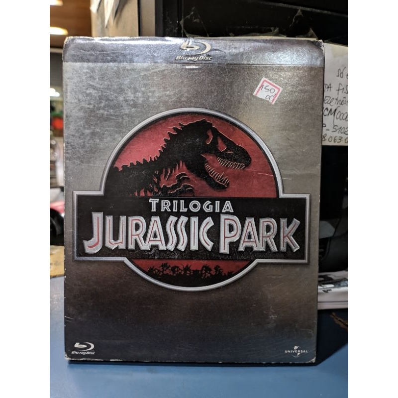 BOX BLU RAY Jurassic Park trilogia - Faz a Boa!