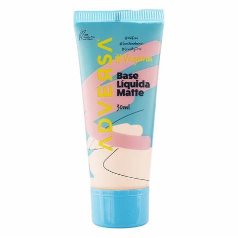 Base Liquida Matte e Vegana Adversa | Shopee Brasil