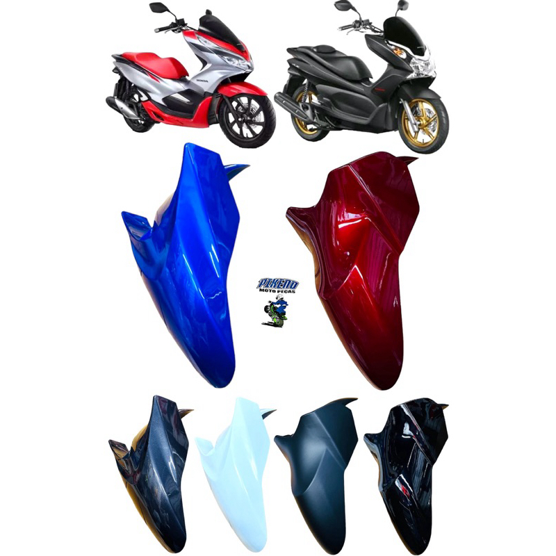 Para-lama dianteiro pcx 2015 até 2022 cores na variação | Shopee Brasil