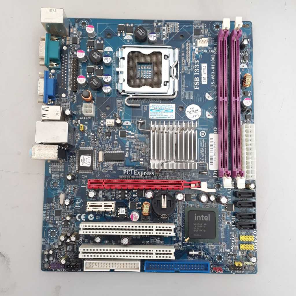 Placa Mae G31t-m7 V1.0 - Defeito | Shopee Brasil